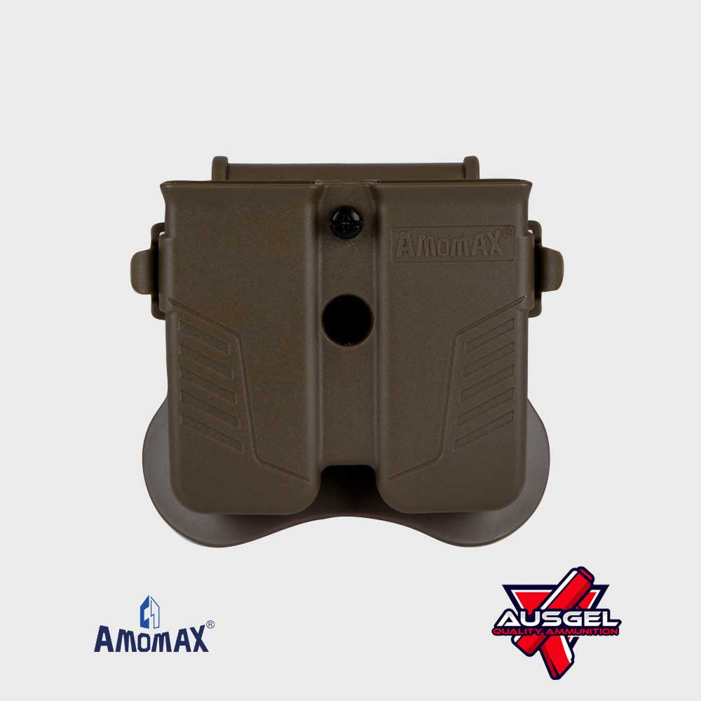 Amomax Universal Double Mag Pouch (Desert) | Ausgel